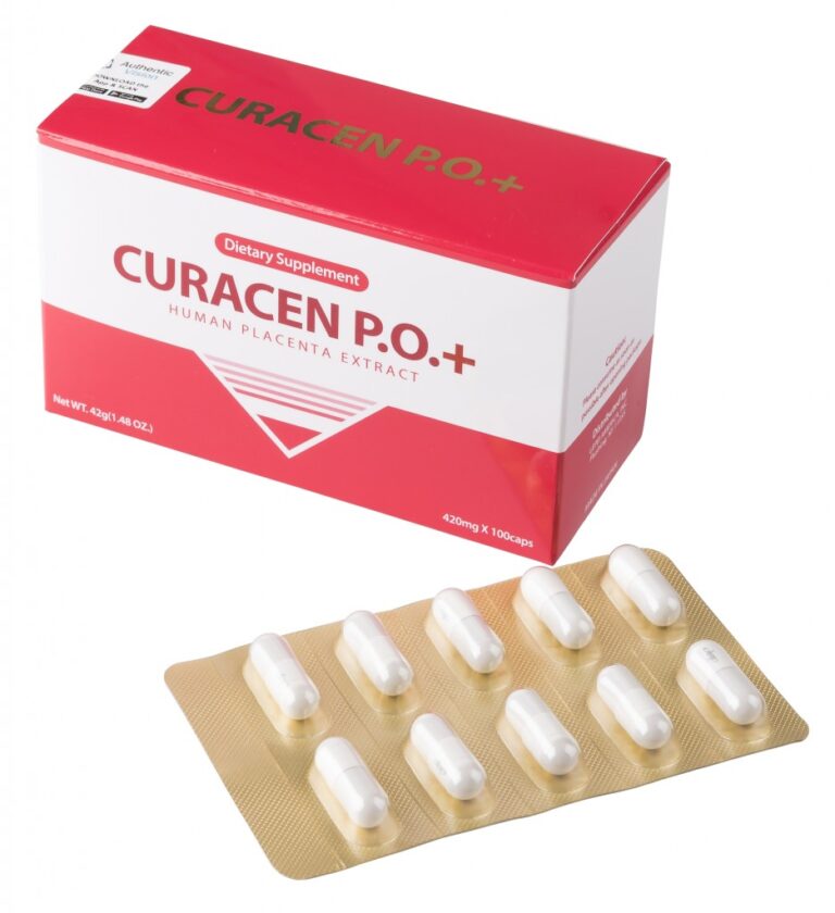 JBP Curacen Human Placenta Pill Form Antiaging Tables